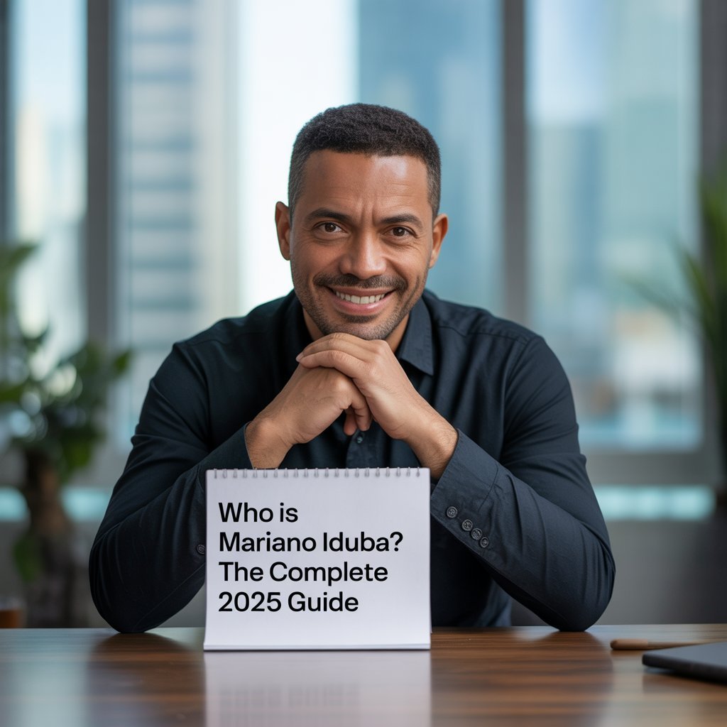 Who Is Mariano Iduba? The Complete 2025 Guide to His Life, Work, and Impact